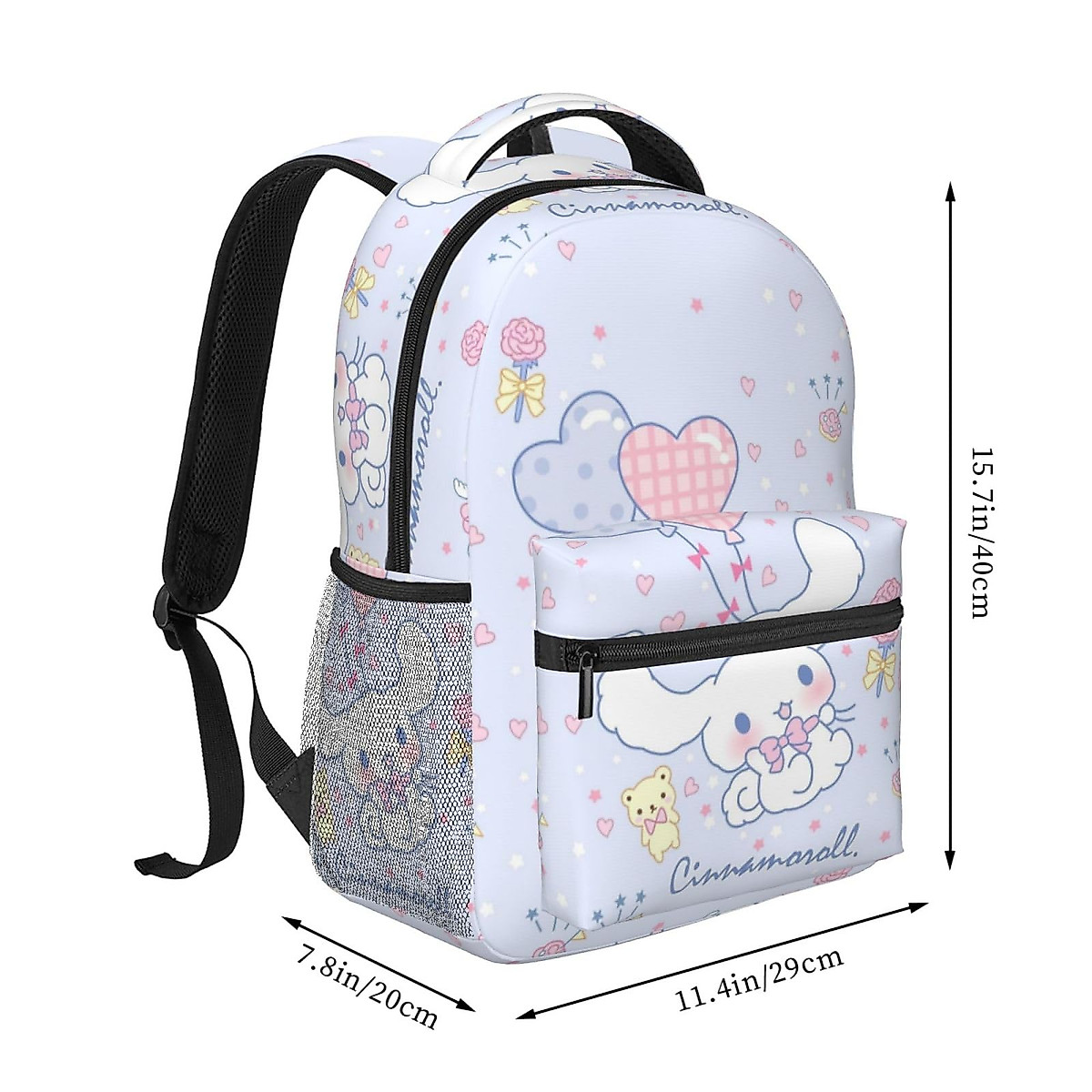 PAZKJCLCQ Kawaii Backpack Cartoon Lightweight Multifunction Laptop Backpack Cute Daybag Travel Bag…