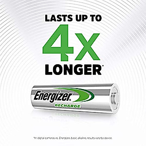 Energizer Rechargeable NiMH Battery AA 1.2 V Power+ 2000 mAh 4-Blister [EN-PWRPL2000B4]