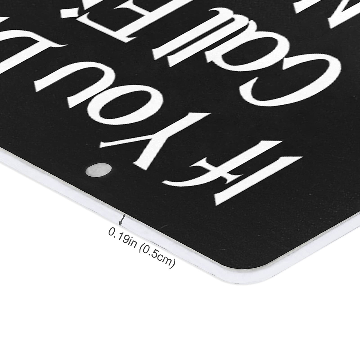 COOLDEER If You Didn't Call First I'm Not Home Hanging Door Sign, 6" x11" Garden Decor, Front Porch Wall Plaque House Sign, Kitchen Yard Home Farmhouse Hanging Wall Decor Sign