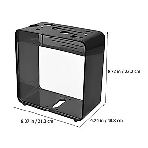 Zerodeko Holder Storage Rack Acrylic Cutter Block Without Knives Kitchen Tool Kitchen Accessory Restaurant Cutter Rack Cutter Holder for Kitchen Accessories Household