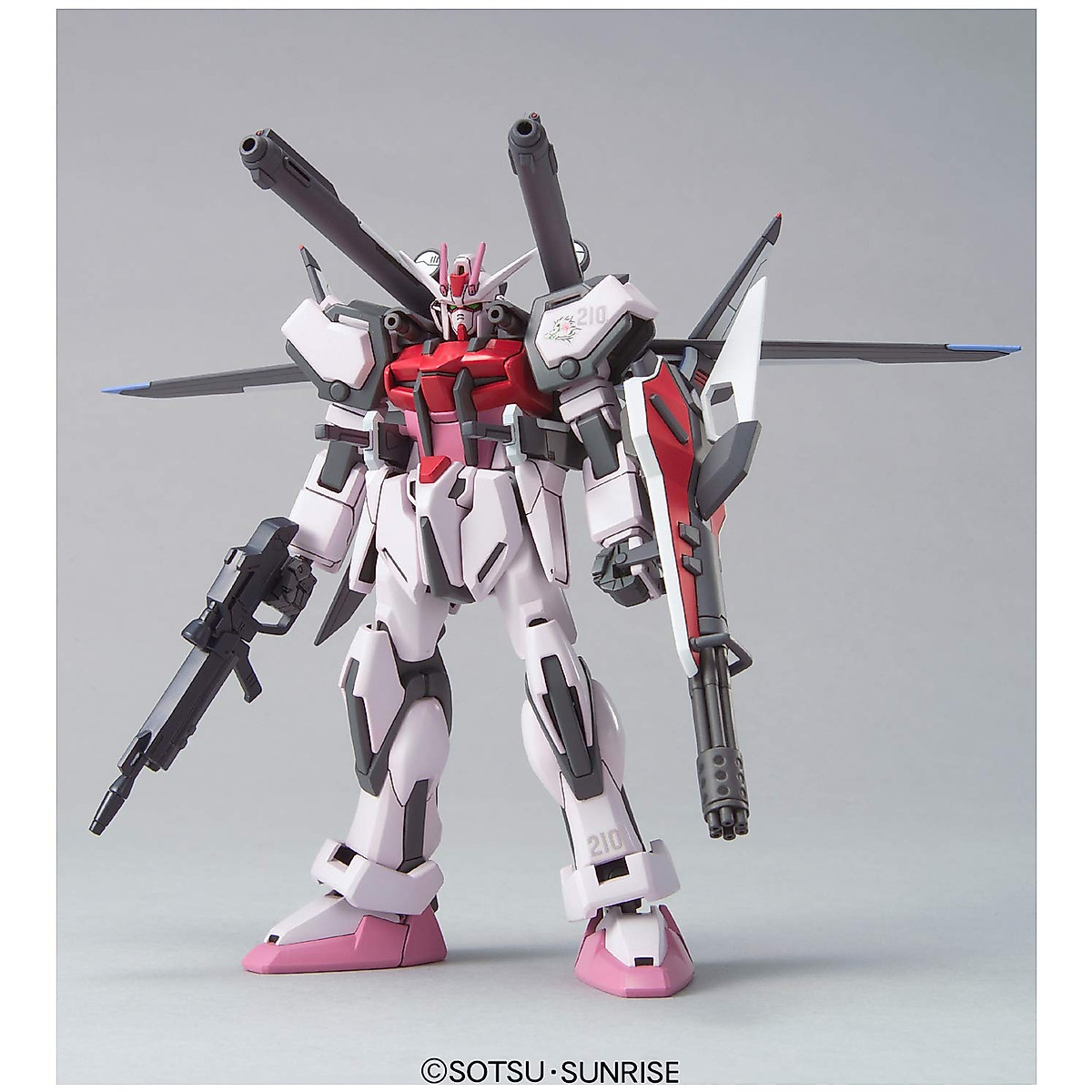 Bandai Hobby MSV Strike Rouge + IWSP Gundam Seed Model Kit (1/144 Scale)