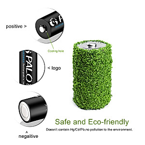 CITYORK 1.2V Ni-MH AAA 300mah Rechargeable Battery for Solar Lights, Remote Controller, Electric Toys,12 Pack