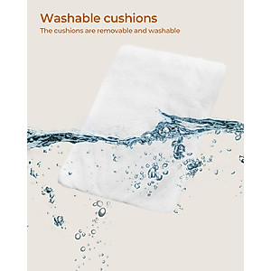 FourFurPets 22in Cat Tree Tower Condo, Cat Scratch Posts for Indoor Cats, Big Plate, Three 23.6in Full Sisal Scratching Posts, Greige