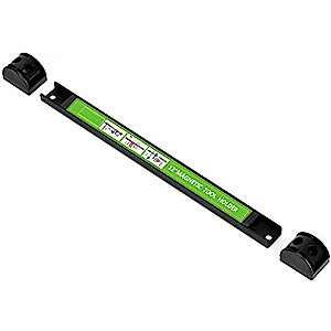 Magnetic Tool Holder 12 Inch 4 Pack Heavy Duty Magnet Tool Bar Strip Rack Wall Mount Green