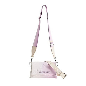 Desigual woMens Casual Across Body Bag, Red, U US