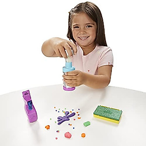 Play-Doh Zoom Vacuum and Cleanup Toy, Kids Cleaner with 5 Cans