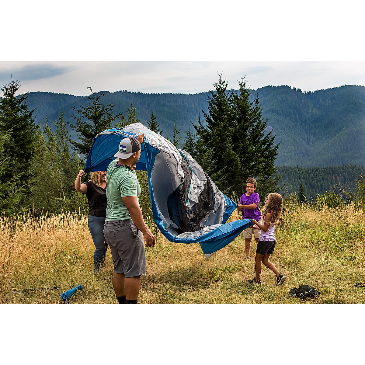 Eureka! Tetragon NX 3-Season Family and Car Camping Tent (4 Person)