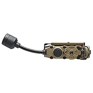 Streamlight 14307 Sidewinder Stalk 76-Lumen Tactical Helmet Light with Flexible Stalk, Includes Battery, Helmet Clip, Arc Rail Mount and Assembly, Coyote