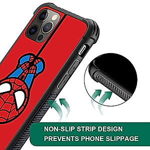 Cvkoyhl Case Compatible with iPhone 12 Case, Hero Man 006 Pattern Design Case for iPhone 12 Pro Cases for Anti-Fall and Shockproof Girl boy Gift Mobile Phone case