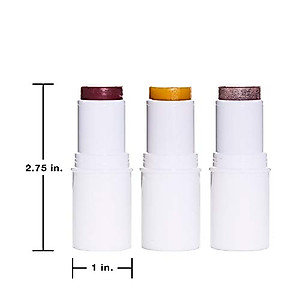 BOOM! by Cindy Joseph Cosmetics Boomstick Trio - 3 Pack Boom Makeup Sticks for Older Women & Mature Skin - Blush Stick, Highlighter Stick & Moisturizer