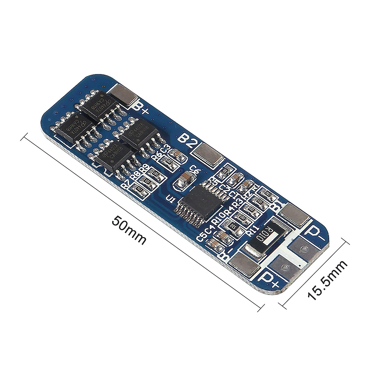4Pcs 3S 12V 10A BMS Lithium Battery Protection Board Liion Charger Protection Module with Overcharge/Over-Discharge/Over-Current/Short Circuit Protection