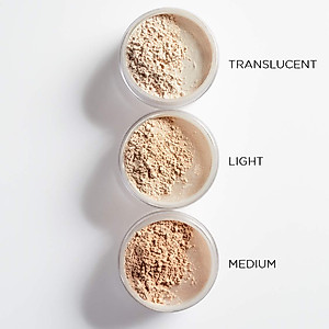 L'Oreal Paris Hydra Perfecte Perfecting Loose Face Powder, Minimizes Pores & Perfects Skin, Sets Makeup, Long-lasting, with Moisturizers to Nourish & Protect Skin, Translucent, 0.5 Fl. Oz.