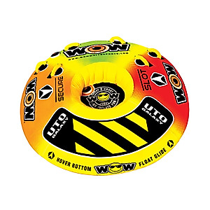 WOW Sports - UTO Galaxy Towable Tube for Boating - 1 to 2 Person Towable - Easy To Inflate - Great For Kids & Adults