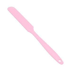 KUFUNG Silicone Spatula, BPA Free & 480°F Heat Resistant, Non Stick Rubber Kitchen Spatulas for Cooking, Baking, and Mixing (XS, Pink)
