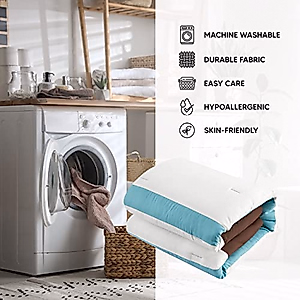 Chic Home 10-Piece Bed in a Bag Comforter Set, Brushed Microfiber,Shams, Decorative Pillows and Sheet Set Included, Queen, Navy