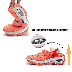 pearlzone Womens Water Shoes,Mesh Hiking Sandals Closed-Toe Beach Sandal Water Sandals for Sports Outdoor Pool Exercise (6,Black)