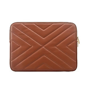 SUOVA Laptop Sleeve, Compatible with MacBook Air Series and MacBook Pro 13/14 Series,Soft Laptop Cover Specially Designed for 13-14 inch Notebook，Brown...