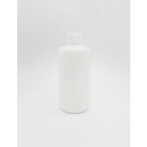 Moonetto 12 Pack 16oz Narrow Mouth Round Plastic Bottles Containers, 500ml HDPE Bottles with PP Caps