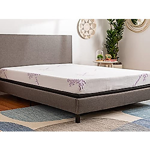 Tulo by Mattress Firm | 6 INCH Memory Foam Lavender Mattress | Pain-REDUCING Pressure Relief | Twin Size