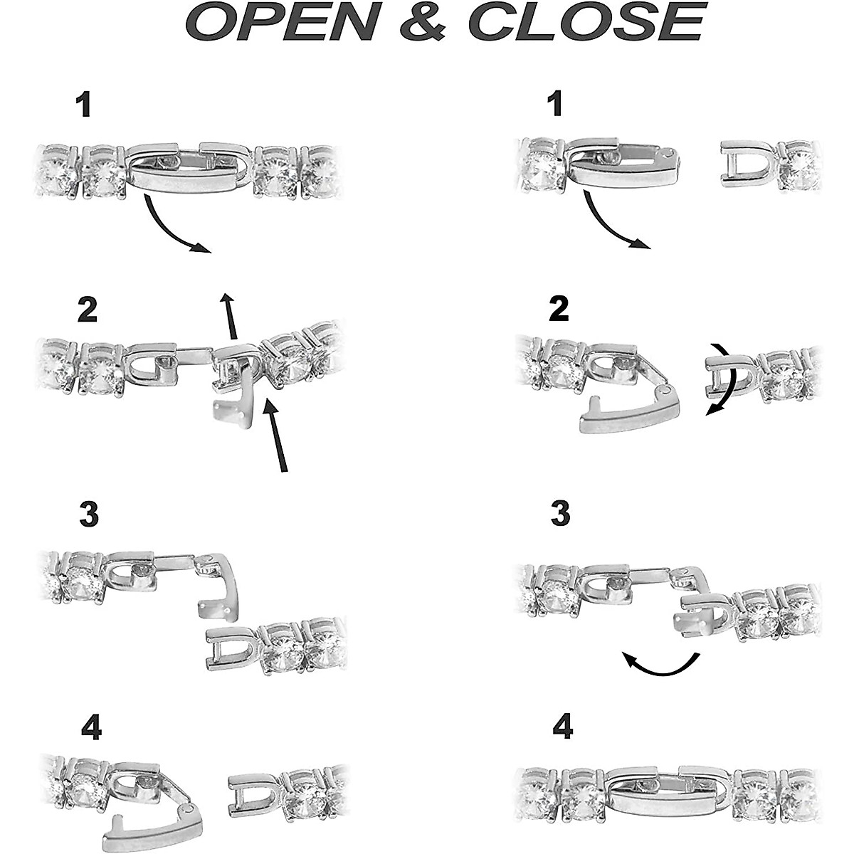 Jorsnovs Dubai Indian Wedding Jewelry for Bride 4pcs Zircon Earrings and Necklace Bracelet Ring Set Formal Jewelry for Women Evening Wear