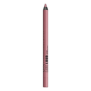 NYX PROFESSIONAL MAKEUP Line Loud Lip Liner, Longwear and Pigmented Lip Pencil with Jojoba Oil & Vitamin E - Fierce Flirt (Light Mauve Pink)