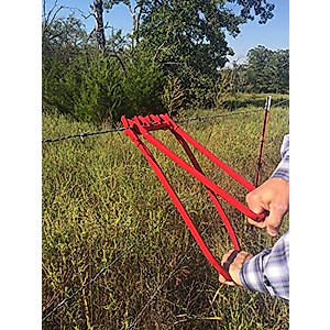 Wire Tight Fence Crimping Tool - Ranch Wire Tightener and Repair. Slick, High Tensile and Barbed Wire