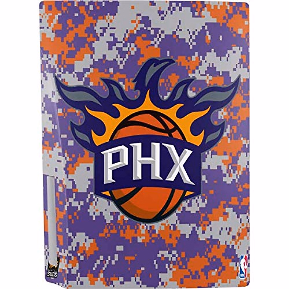 Skinit Decal Gaming Skin Compatible with PS5 Console - Officially Licensed NBA Phoenix Suns Digi Camo Design