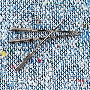 50 Pack of Sewing Machine Needles, 5 Assorted Sizes (HA 65/9, 75/11, 90/14, 100/16, 110/18) 10pcs of Each, Universal Regular Point Needles, Perfect for Embroidery, Cloth Repair, DIY and Crafts