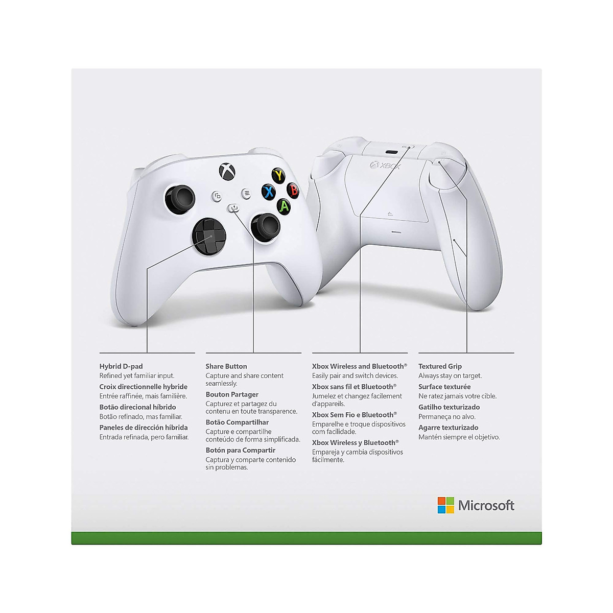 Microsoft Xbox Series S 512GB Game All-Digital Console, White - 2 Xbox Wireless Controllers - 1440p Gaming Resolution, 4K Streaming Media Playback, HDMI 2.1 (Renewed)