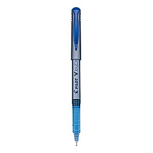 PILOT V Razor Point Liquid Ink Markers, Extra Fine Point, Blue Ink, 12-Pack (11021)