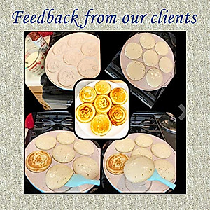 DAYOOH Pancake Pan Nonstick, Egg Waffle Maker Breakfast Silver Dollar Pancake Waffle Pan for Pancakes Nonstick Pancake Maker Griddle, Crepe Maker 7 Animal Pancakes Molds for Kids Omelette Skillet Pan