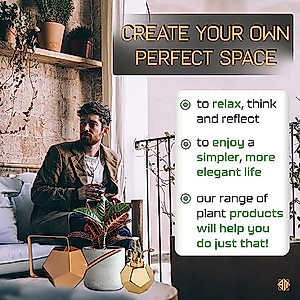 Copper Watering Can with Long Spout + Brass Plant Mister Sprayer for Houseplants Succulents Airplants