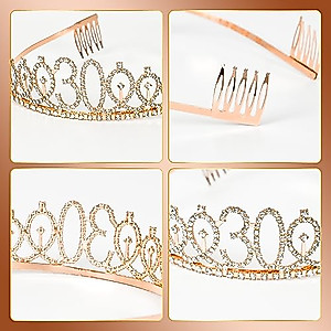 30th Birthday Gifts for Women, Happy 30th Birthday Gifts for Her Unique Birthday Surprise Gift Basket for Her 30 Year Old Women Birthday Gift Ideas Dirty 30 Gifts for Women,Pink