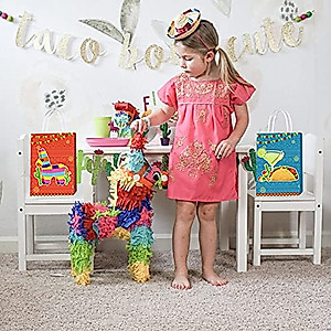 Fiesta Gift Bags Cinco De Mayo Birthday Party Favor Bags Mexican Themed Baby Shower Bridal Shower Party Supplies(12pcs)