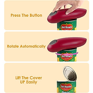 Llfaiww, Electric Can Opener, Restaurant Can Opener, Smooth Edge Automatic Electric Can Opener! Chef's Best Choice