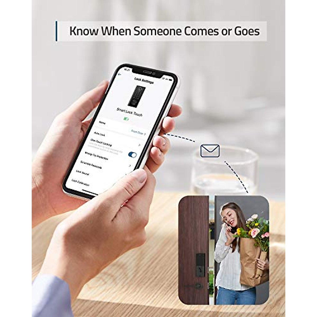 Certified Wi-Fi Bridge for eufy Security Smart Lock, Remote Wi-Fi Unlocking, Instant Notifications, Connect to The Google Assistant or Alexa, Official eufy Accessory.
