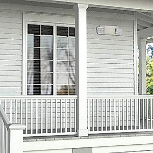 Litufine LED Emergency Lighting Fixtures with 2 Heads, Commercial Emergency Light with Battery Backup, UL 924 and CEC Qualified, 120-277 Voltage (2-Pack)