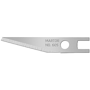Martor 605.50 Graphic Blade No.605, Silver