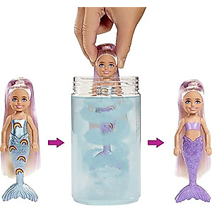 Barbie Color Reveal Doll Ultimate Play Set - 3 Piece Bundle Easter Egg, Color Reveal Mermaid, Color Reveal Chelsea Doll Blind Bags