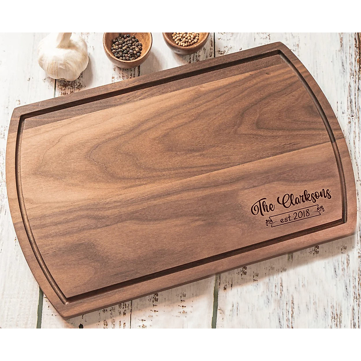 Custom Cutting Boards Wood Engraved Housewarming Gift Personalized Mr Mrs Cutting Board Engraved Cutting Board