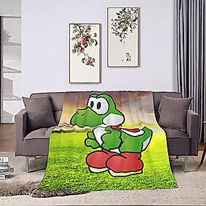 Ckewfaz Throw Blanket Flannel Blanket Soft Blanket Sofa Bed Blanket 60"x50"