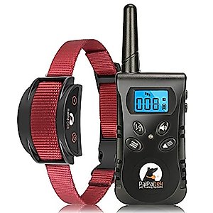 Paipaitek No Shock Dog Training Collar, Rechargeable & Waterproof No Shock Dog Collar with Remote, Up to 1600Ft Remote Range