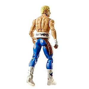 Mattel WWE Cody Rhodes Elite Collection Action Figure, Deluxe Articulation & Life-like Detail with Iconic Accessories, 6-inch