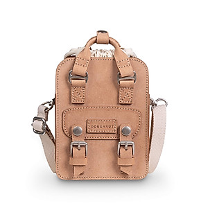 Doughnut Macaroon Tiny Bucket Organic Cotton series 1L Women Girl Casual Crossbody Cell Phone Bag Purse Handbag (Tiny Bucket)