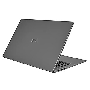 LG gram (2022) Laptop 15Z90Q 15.6" Touchscreen, Intel 12th Gen Core i7, 16GB RAM, 512GB SSD, Windows 11, Gray