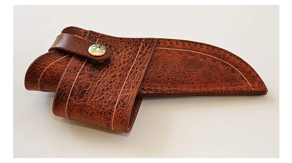 Coast Leathers Custom Leather Knife Sheath for Buck 119