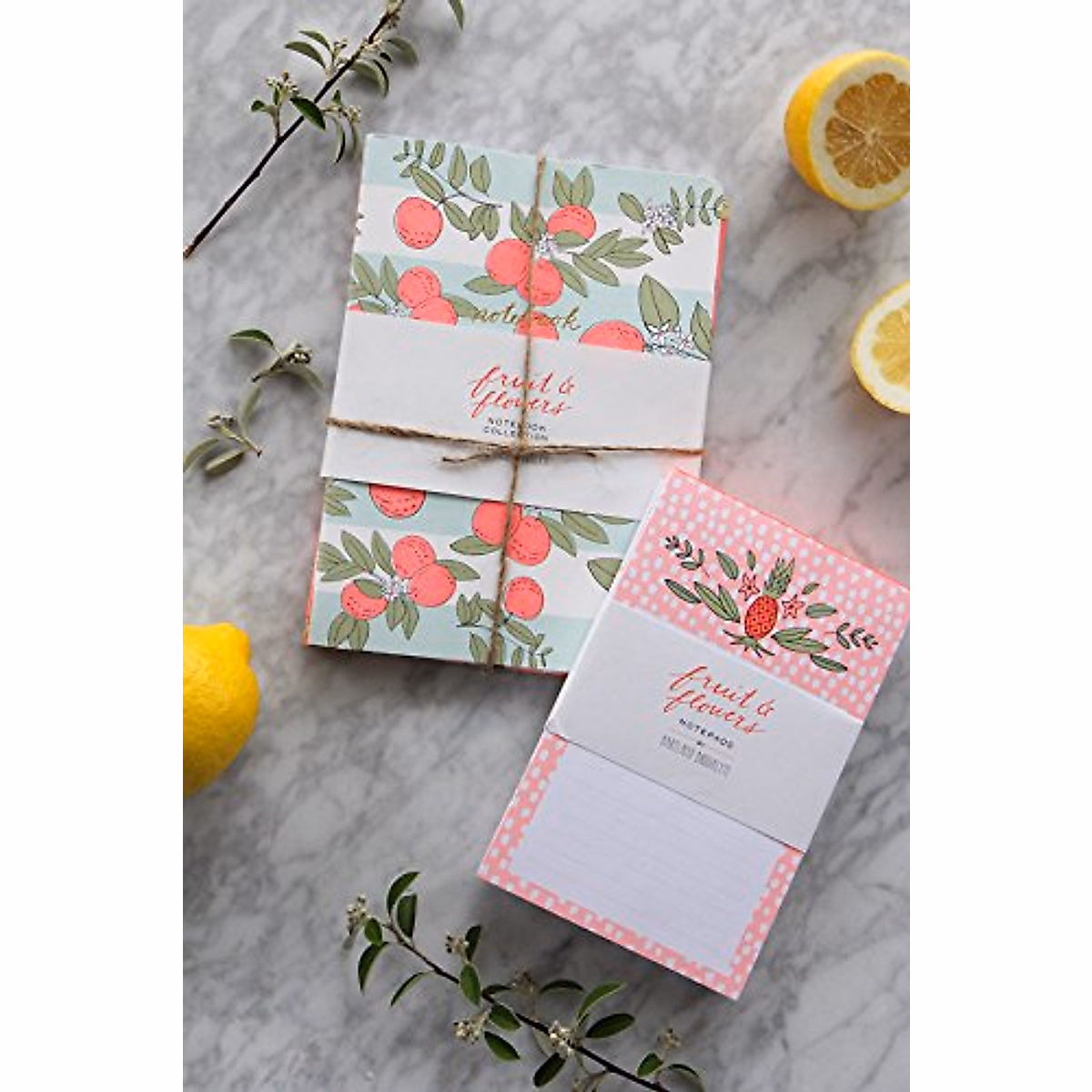 Fruit & Flowers Notebook Collection