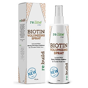 Biotin Volumizing Spray - Natural Hair Thickening and Growth Product for Fine Hair Texture - Volumizer for Men and Women