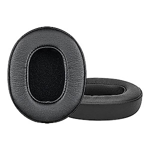 Replacement Ear Pad for Audio Technica ATH-M20X Headphones. MANAYO Ear Pads.Ultra Soft Memory Foam with Leather Headphone Cover Compatible with M20X, M30X, M40X, M50X and ATH-MSR7 (2pcs/Pack)