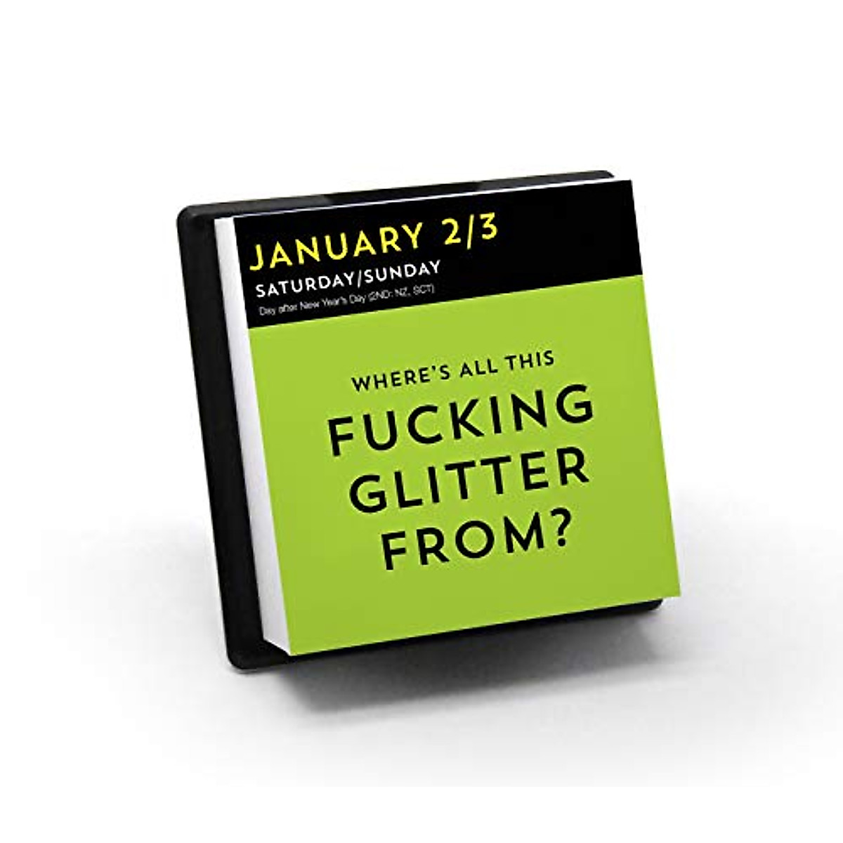 A F*cking 2021 Boxed Calendar: A daily dose of zero f*cks (Funny Daily Calendar, White Elephant Gag Gift, Desk Gift for Adults)